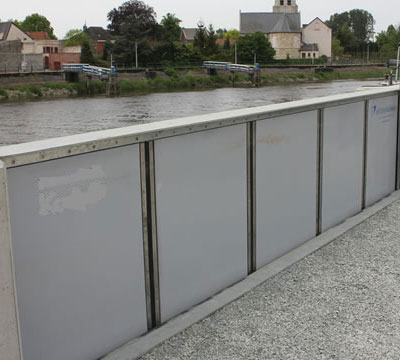 Compuerta Anti Inundaciones Automática SFCB | Lakeside Flood Solutions